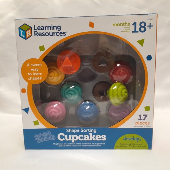 Toys | Learning Resources Shape Sorting Cupcakes | Poshmark